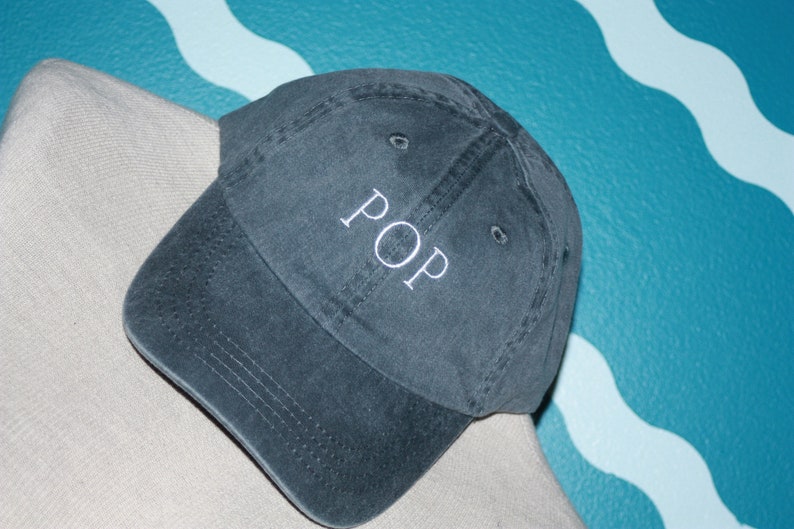 Pop Baseball Hat Pop Ball Cap Baby Announcement Gift New | Etsy