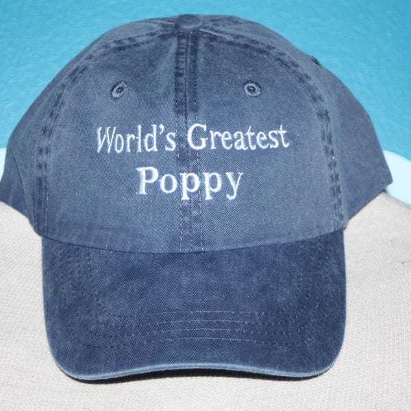 Poppy Hat - Etsy