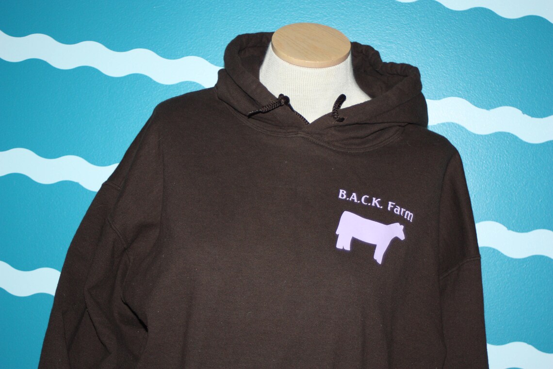 Custom Farm Sweatshirt Livestock hooded sweatshirt Farm | Etsy