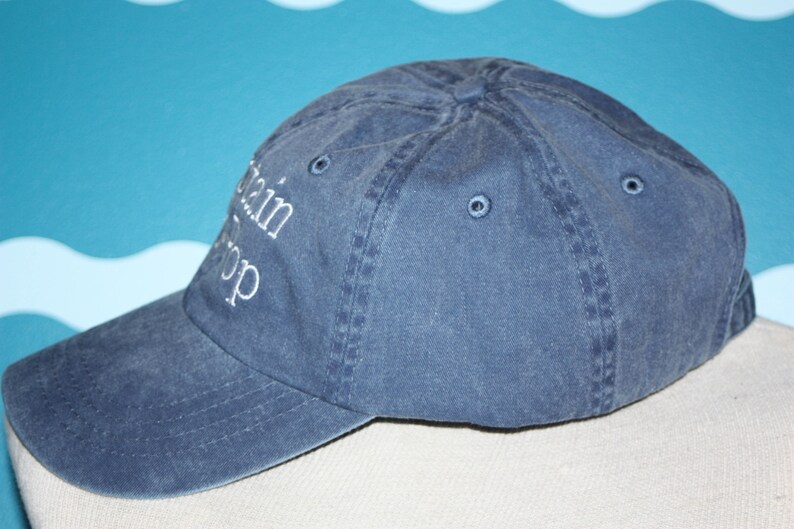 Custom Baseball Cap Captain Pop-pop Embroidered Baseball Cap | Etsy