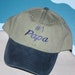 Papa Baseball Hat - Gift for Papa - Baby Announcement Gift - Grandpa ...