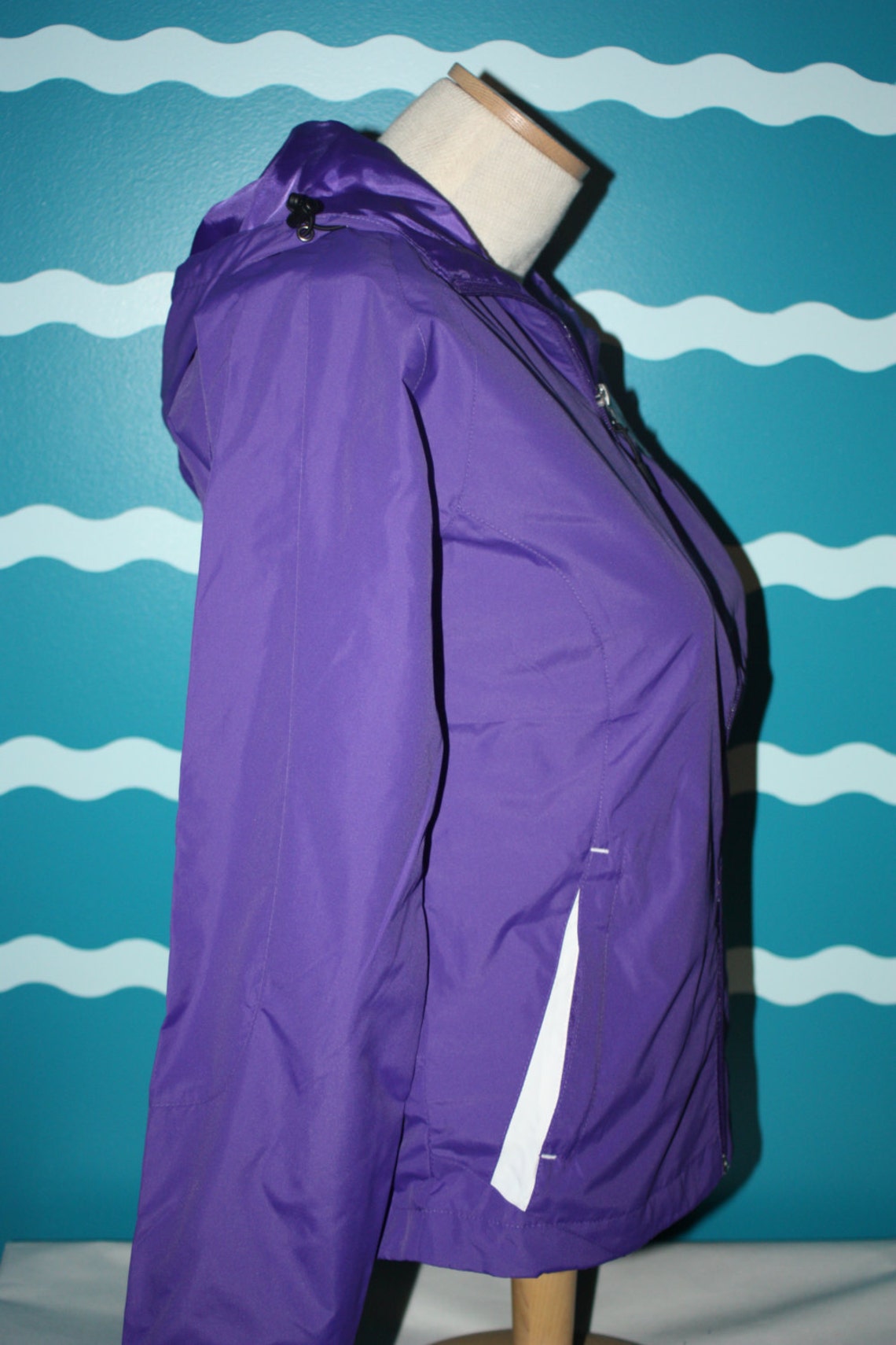 Ladies Monogram Zip up Wind Braker Ladies Monogrammed Jacket - Etsy