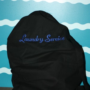 Laundry Bag Embroidered Laundry Service Bag Wedding Gift Hamper ...