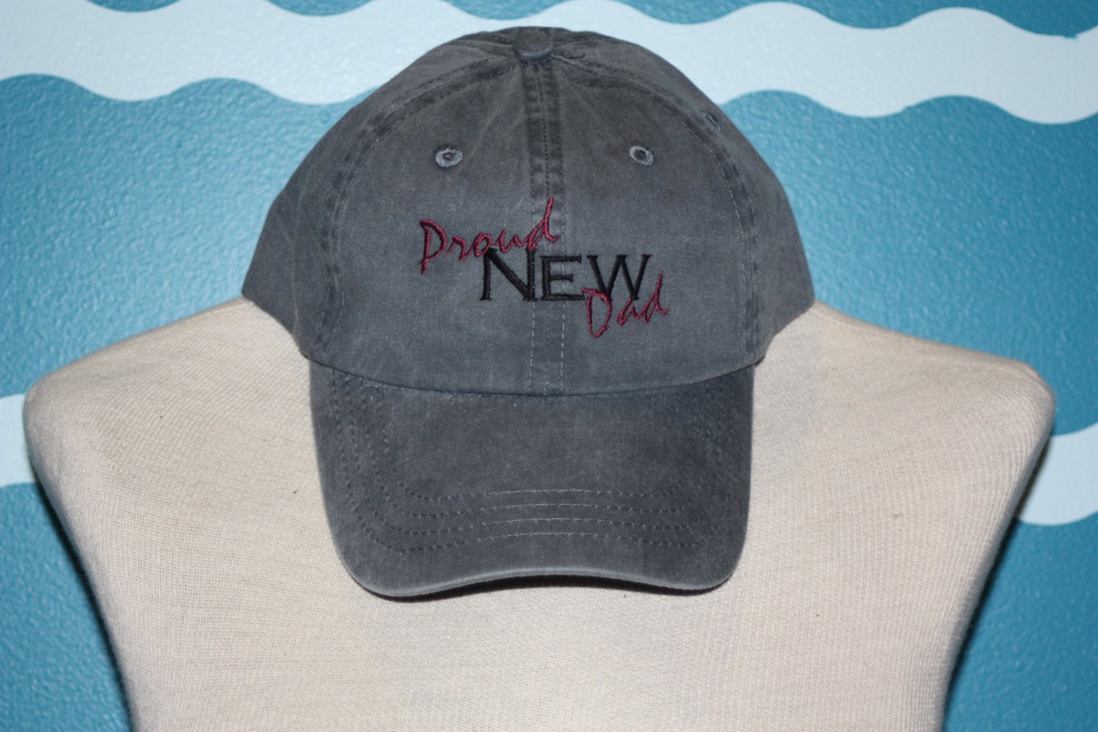 New Dad Baseball Cap Proud new Dad ball cap embroidered new | Etsy