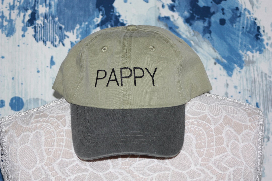 Pappy Baseball Cap - Embroidered Hat - Custom Ball Cap - Pappy Hat ...