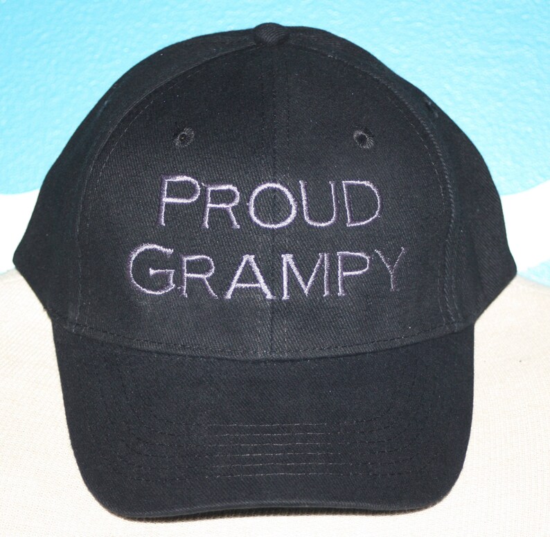 Proud Grampy Custom Baseball Cap - Custom Grampy Baseball Hat ...