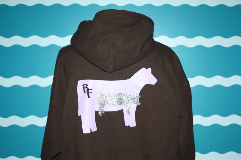 Custom Farm Sweatshirt Livestock hooded sweatshirt Farm | Etsy