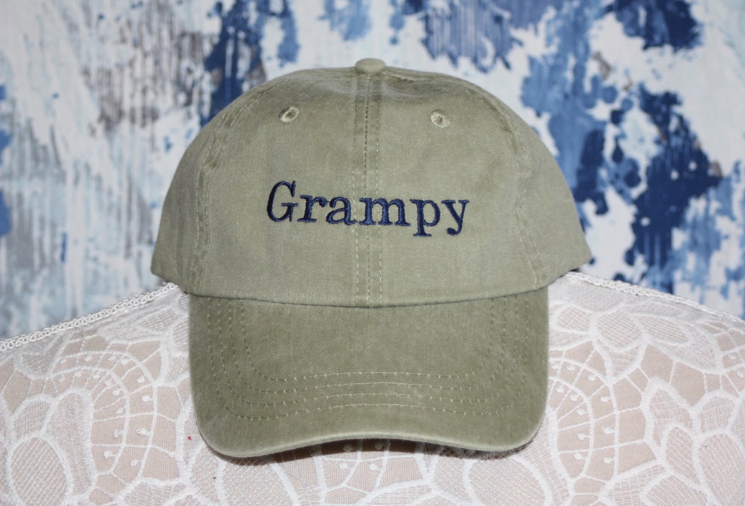 Grampy Custom Baseball Cap Custom Grampy Baseball Hat - Etsy