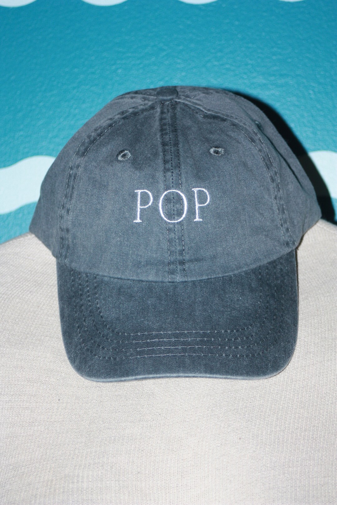 Pop Baseball Hat - Pop Ball Cap - Baby Announcement Gift - New Pop ...