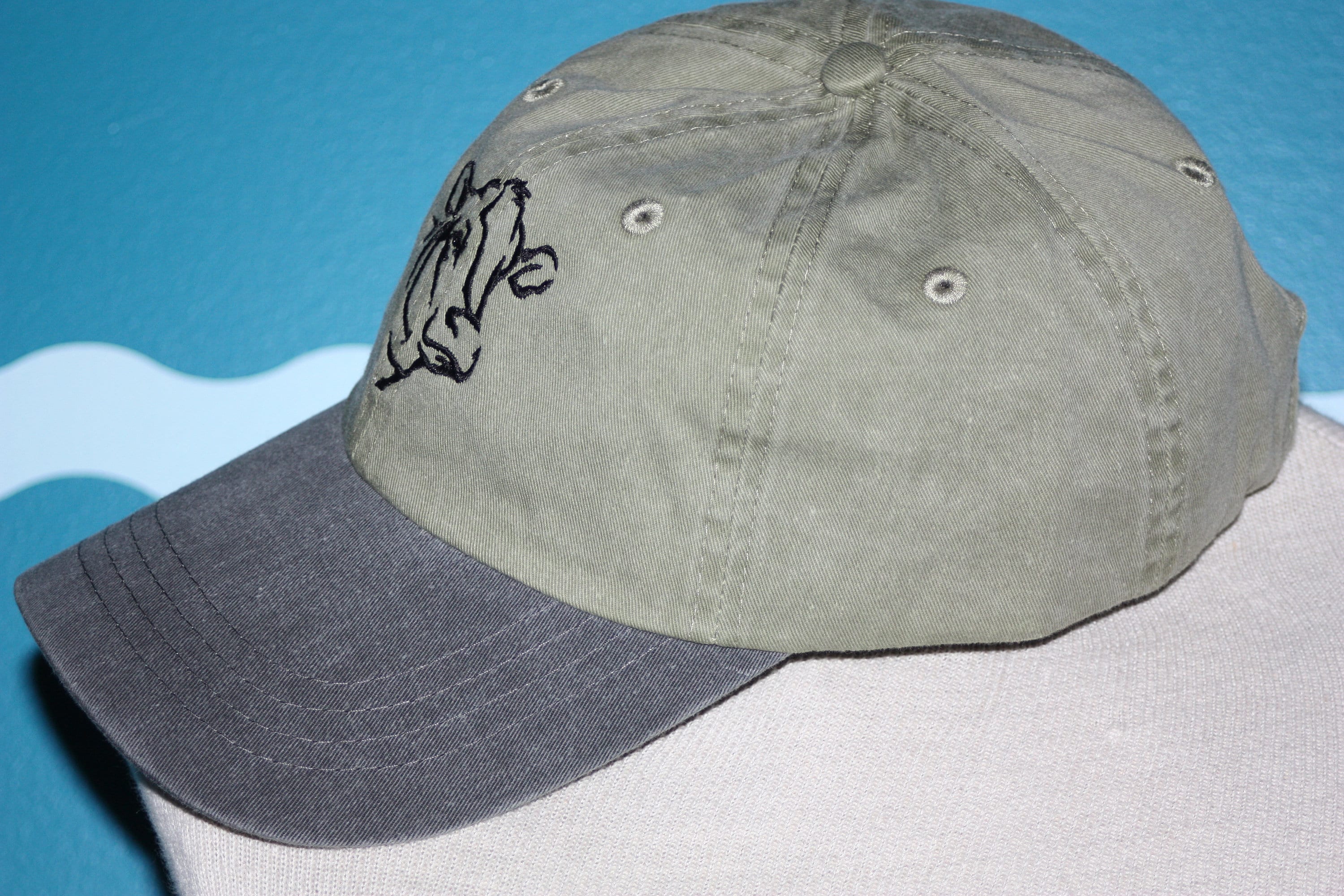 Cow Head Baseball Cap Embroidered Cow Hat Custom Cattle | Etsy