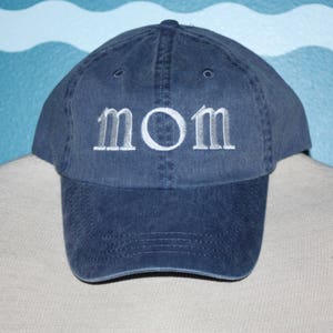 Mom Baseball Cap - Mom Ball Cap - New Listing - Embroidered Mom ...
