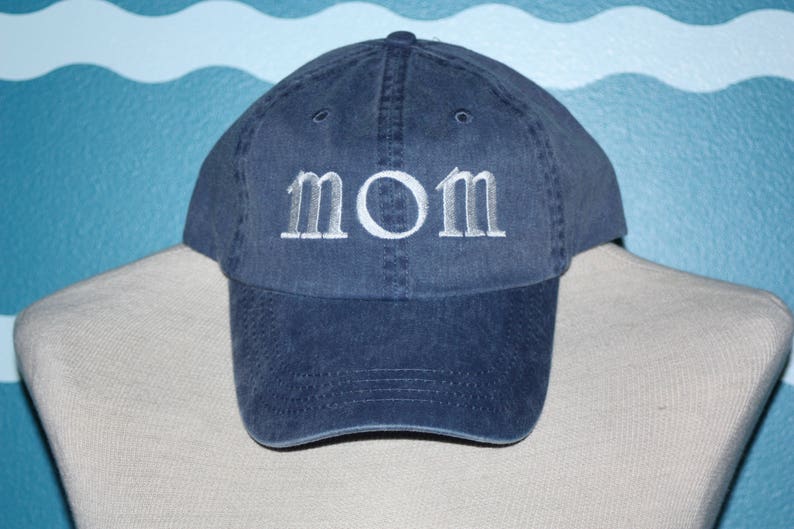 Mom Baseball Cap - Mom Ball Cap - New Listing - Embroidered Mom ...