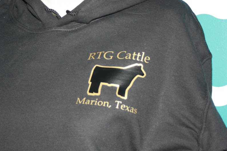 Custom Farm Hooded Sweatshirt - Personalized Hoodie Sweatshirt - Custom ...