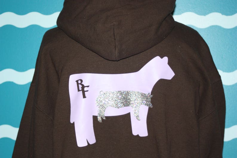 Custom Farm Sweatshirt Livestock hooded sweatshirt Farm | Etsy