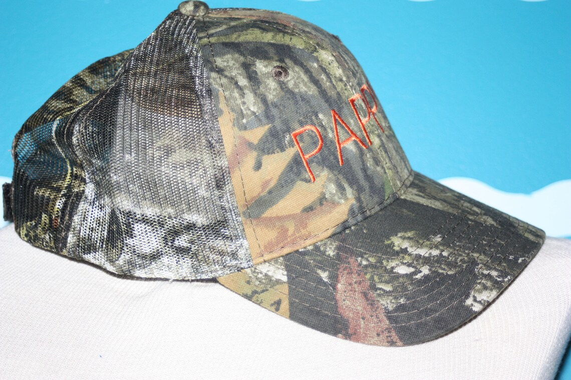 Pappy Baseball Cap Custom Camo Ball Cap Custom Gift Gift | Etsy