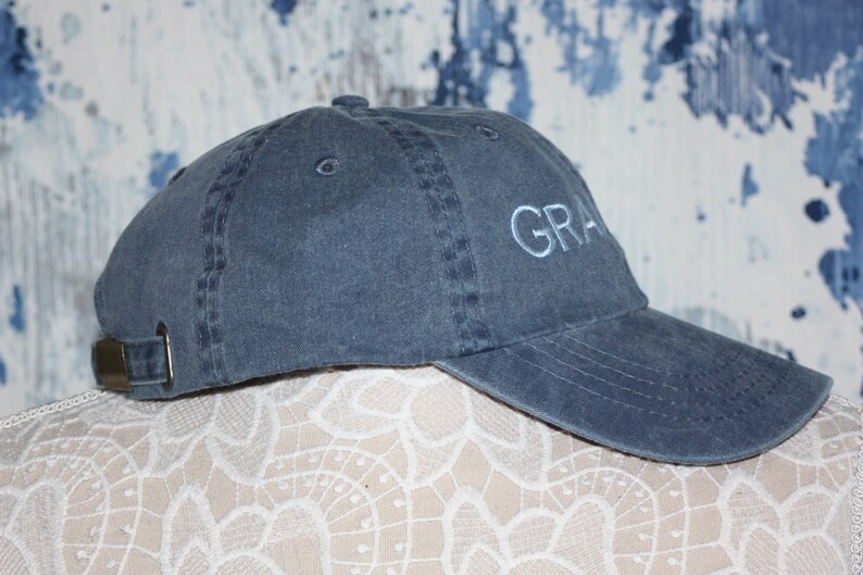 Embroidered Grandad Hat - Custom Grandad Baseball Cap - Embroidered ...
