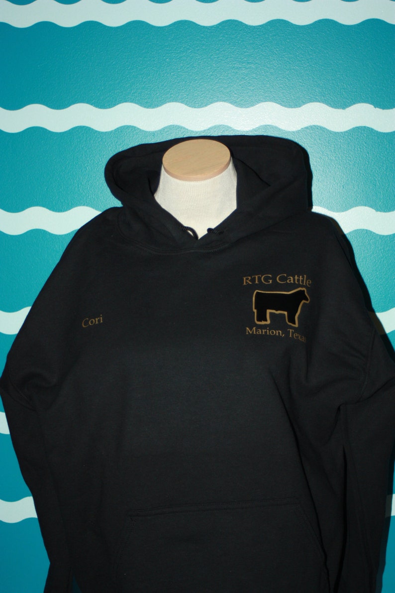 Custom Farm Hooded Sweatshirt - Personalized Hoodie Sweatshirt - Custom ...