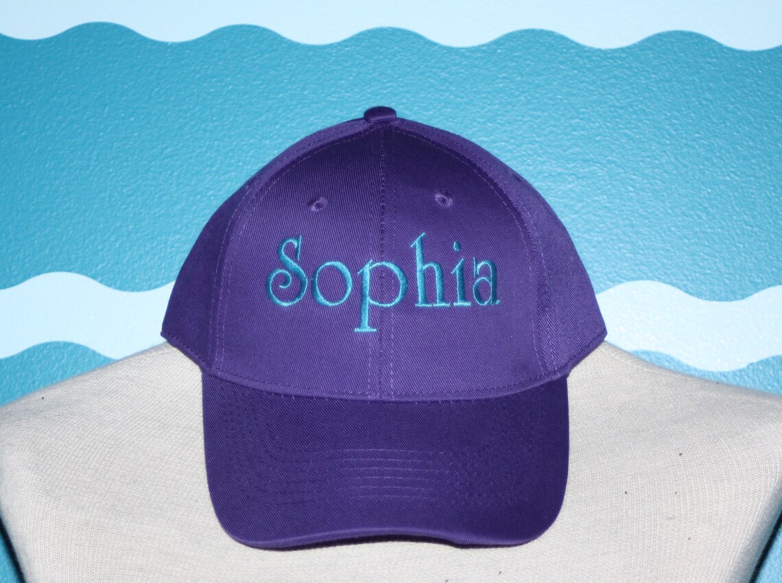 Personalized Youth Embroidered Baseball Hat Custom Ball Cap - Etsy