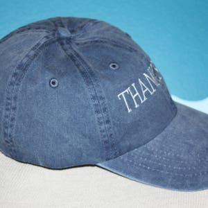 Baseball Cap - Custom Embroidered Ball Cap - Thanks Bye Baseball Hat ...