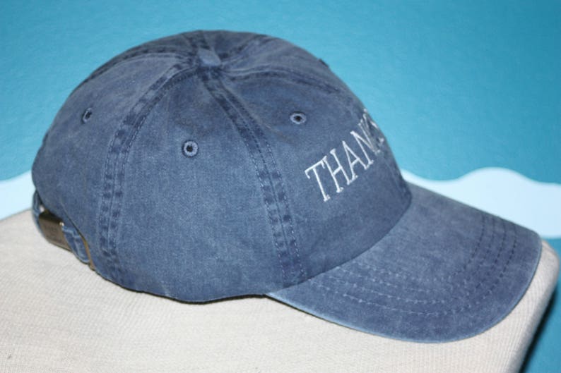 Baseball Cap Custom Embroidered Ball Cap Thanks Bye | Etsy
