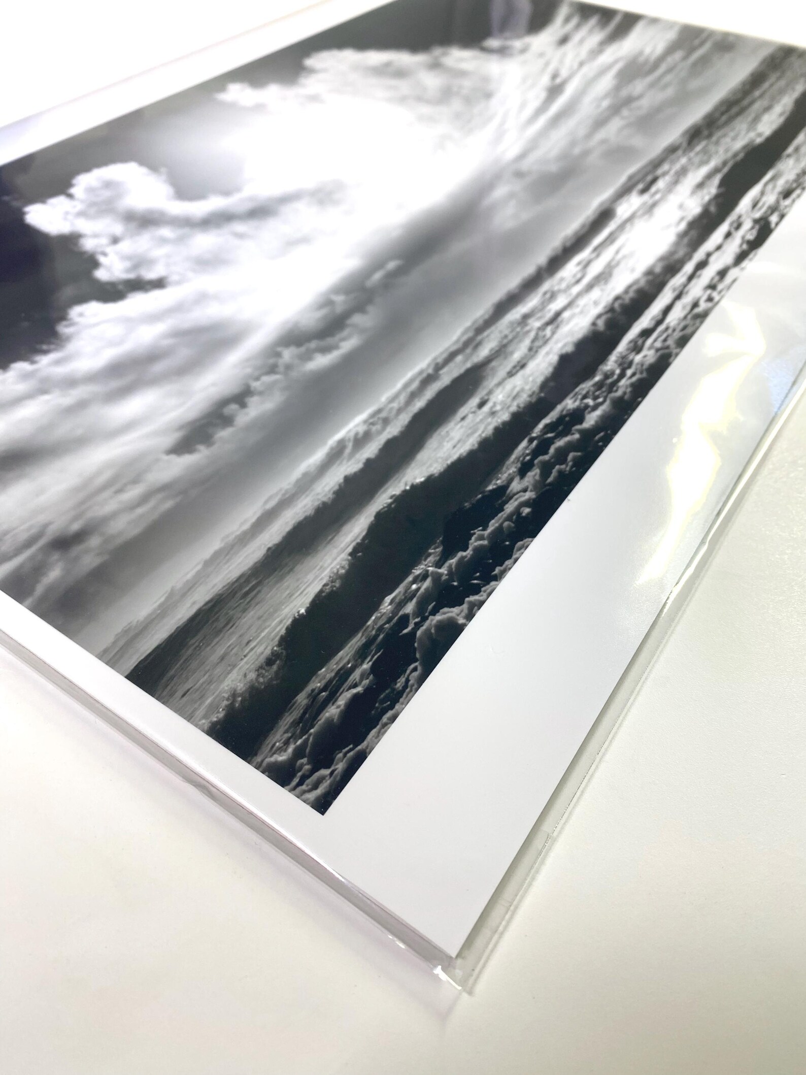 Oregon Coast Sunset A3+ Print – Black and White Fine Art Photography ...