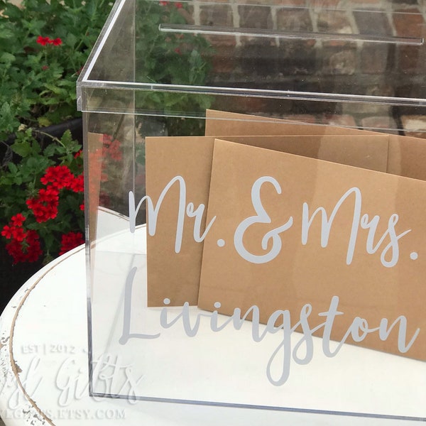 Card Box Sign - Etsy