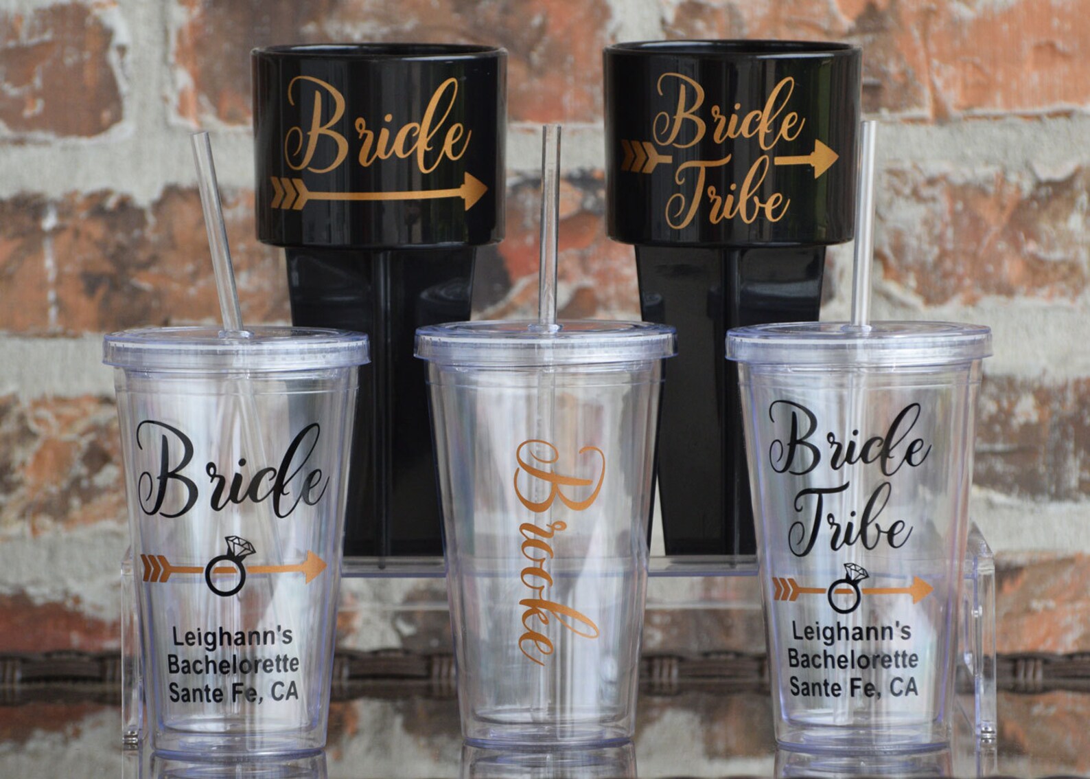 Bride Tribe Beach Spike Cup Holder | Etsy