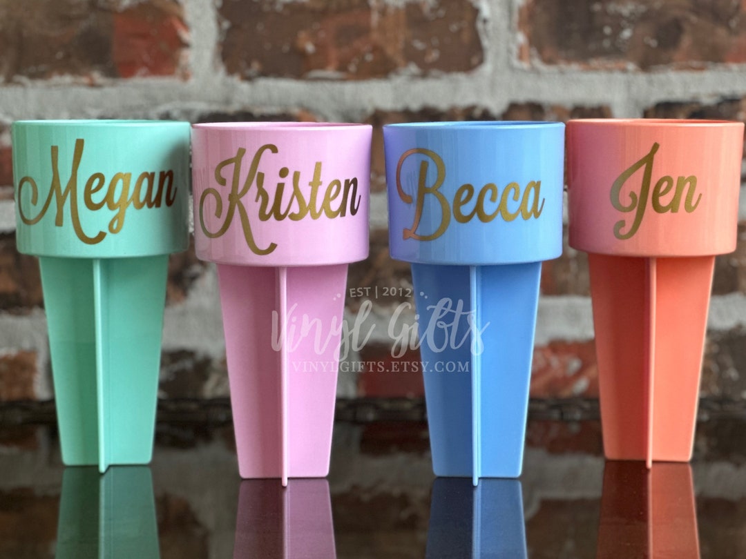 Personalized Beach Spike Cup Holder Beach Spiker - Etsy
