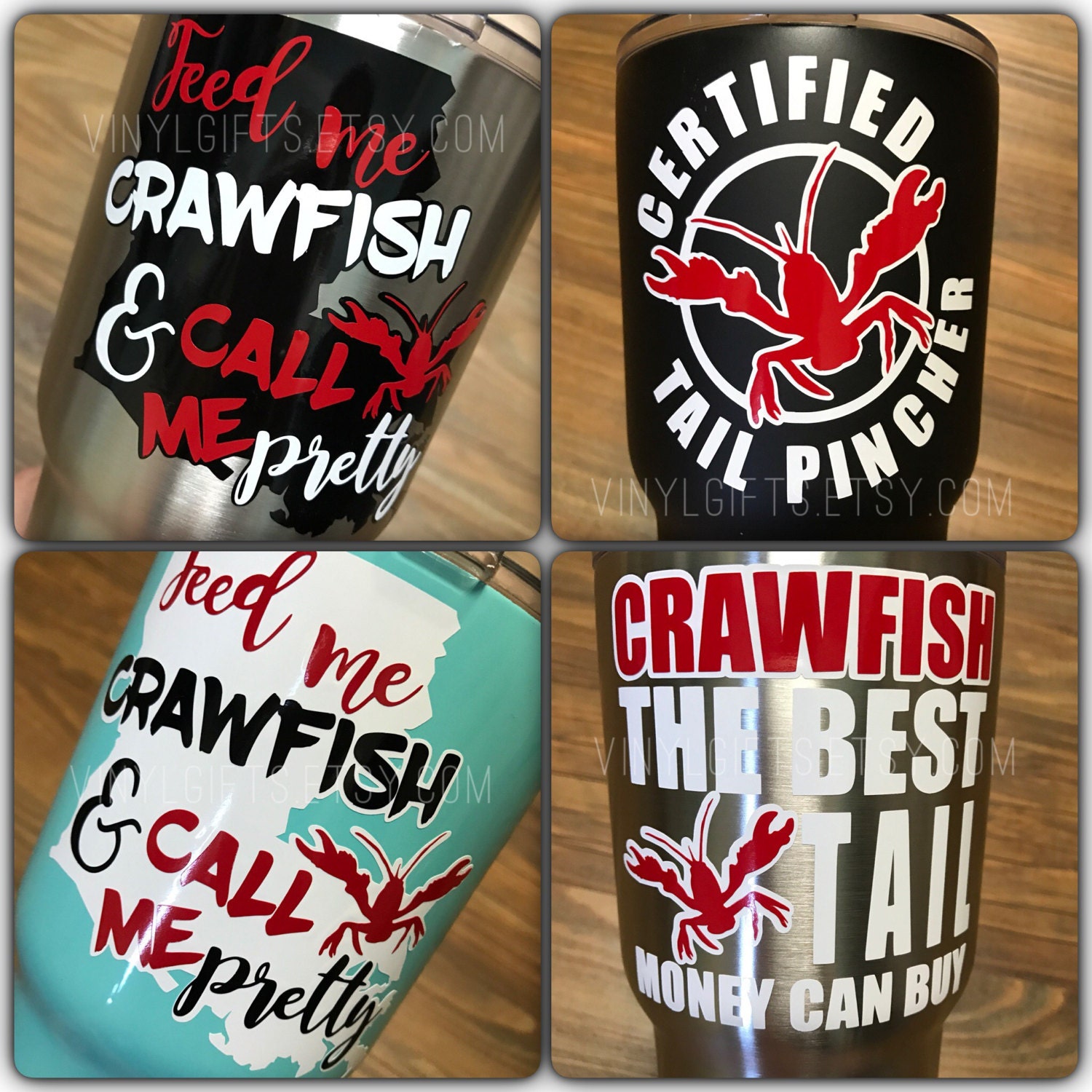 Crawfish Boil DECAL / Crawfish Boil Cup Decak / Louisiana - Etsy