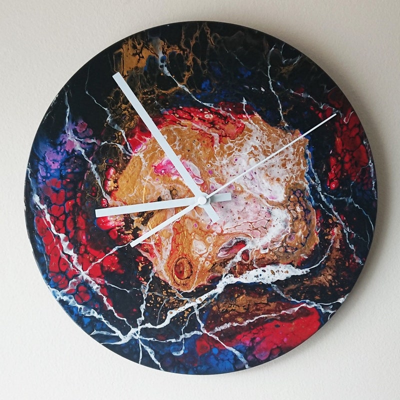 Acrylic Clock - Etsy