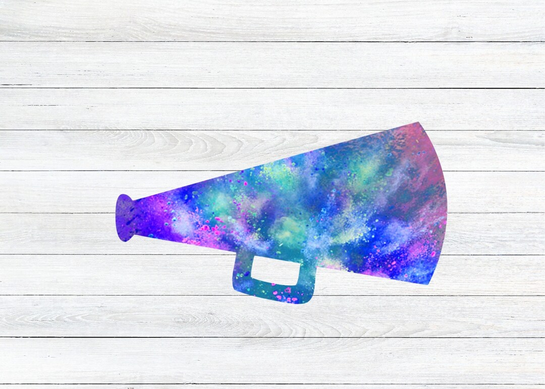 Cheerleading Megaphone PNG: Sublimation Design (digital) - Etsy