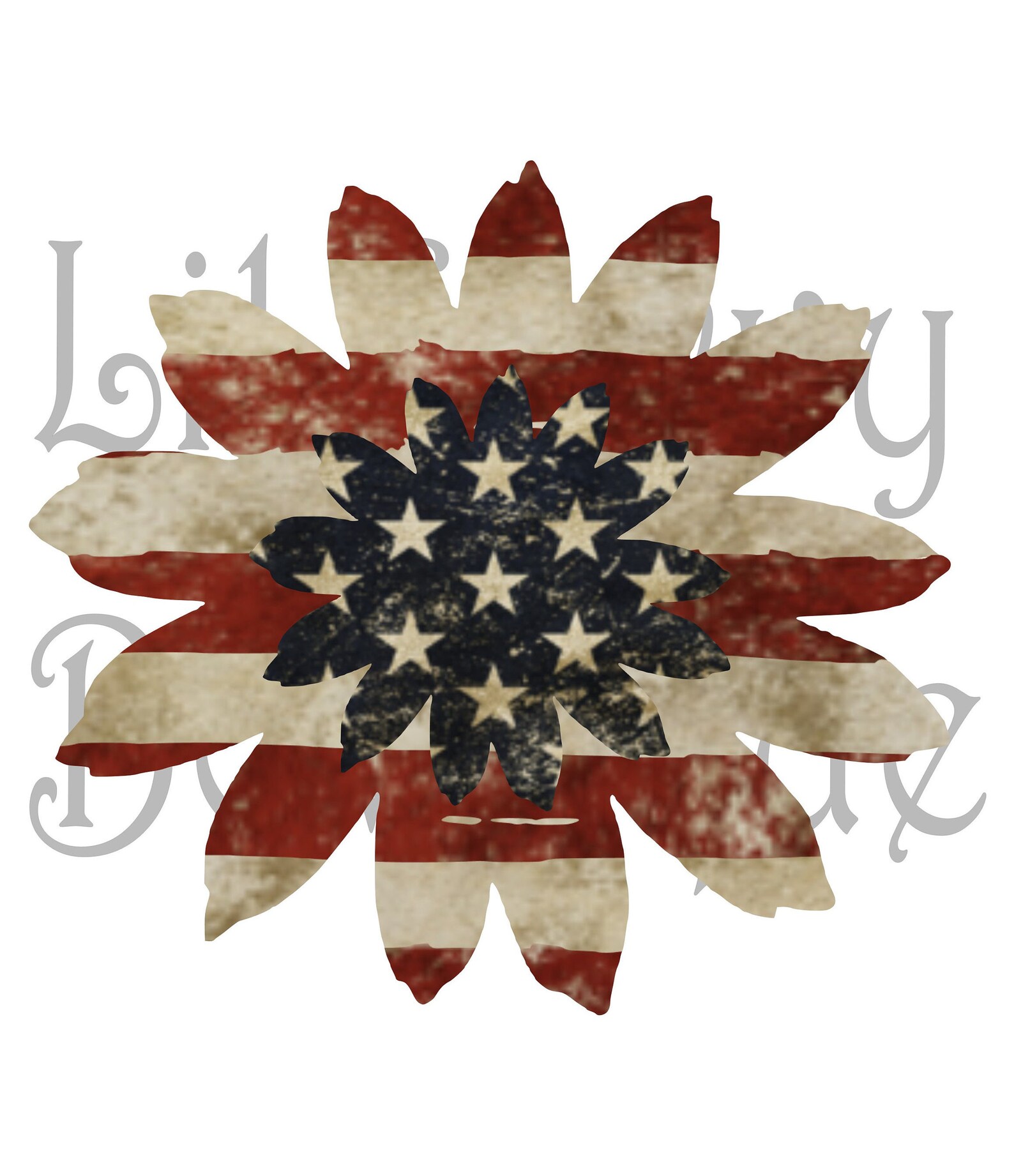 Weathered Flag Svg, Flower Svg, Sublimation Files, Sublimation Designs ...