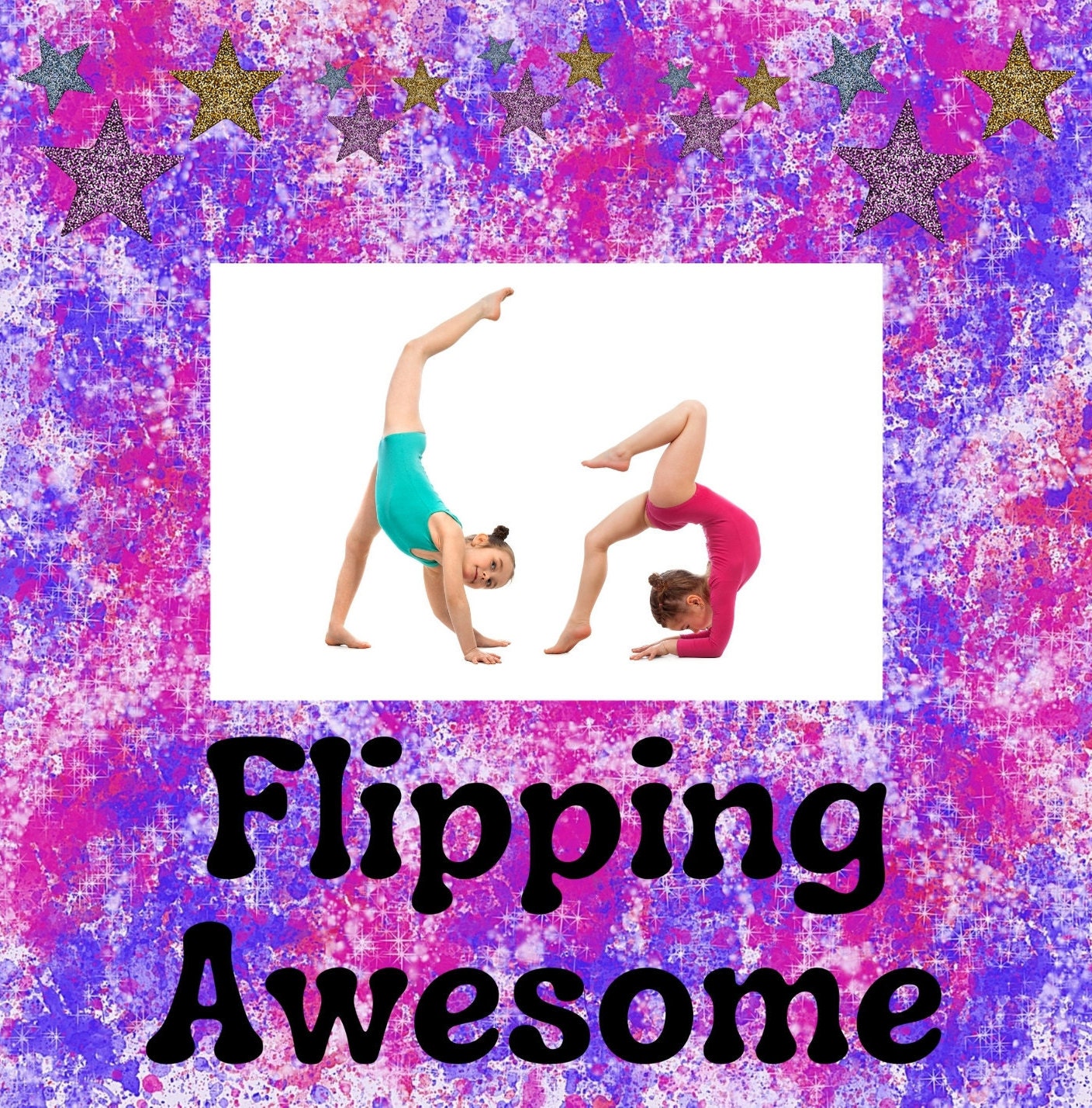 Gymnastics Png, Gymnastics Digital Frame, Gymnastics Photo Frame ...