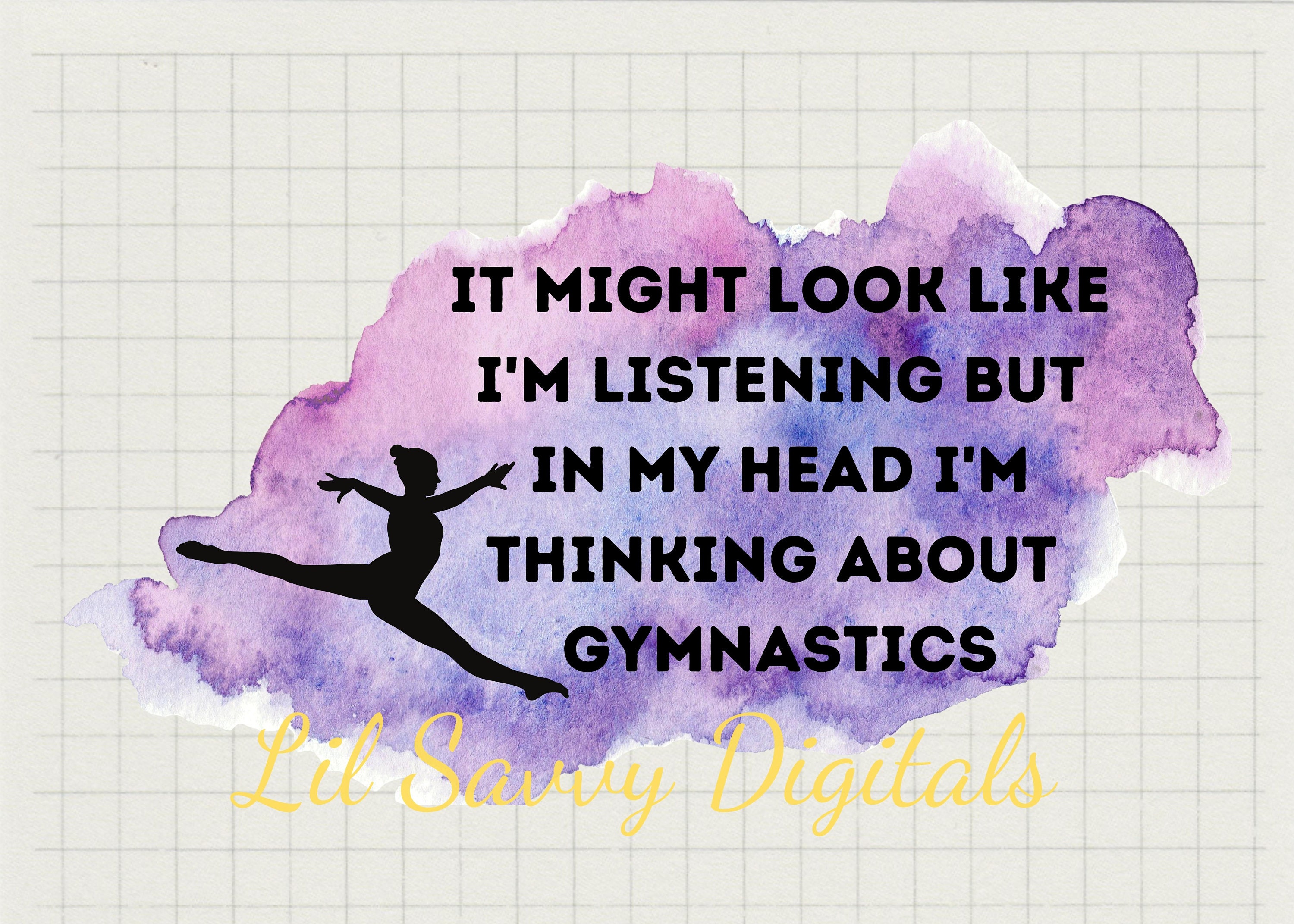 Gymnastics Png, Gymnastics Designs, Gymnastics Digital Files ...