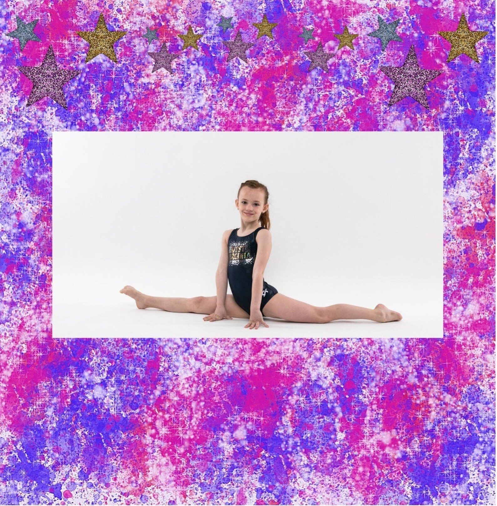 Gymnastics Png, Gymnastics Digital Frame, Gymnastics Photo Frame ...