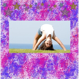 Gymnastics Png, Gymnastics Digital Frame, Gymnastics Photo Frame ...