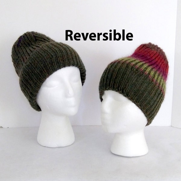 Knit Watch Cap - Etsy