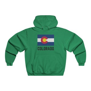 Colorado State Flag - Unisex Hooded Sweatshirt - Gift for Men, Women ...