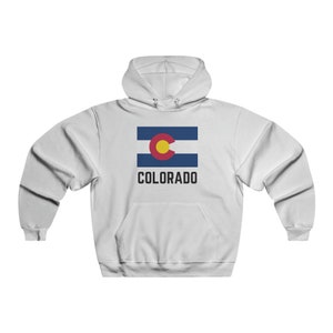 Colorado State Flag - Unisex Hooded Sweatshirt - Gift for Men, Women ...