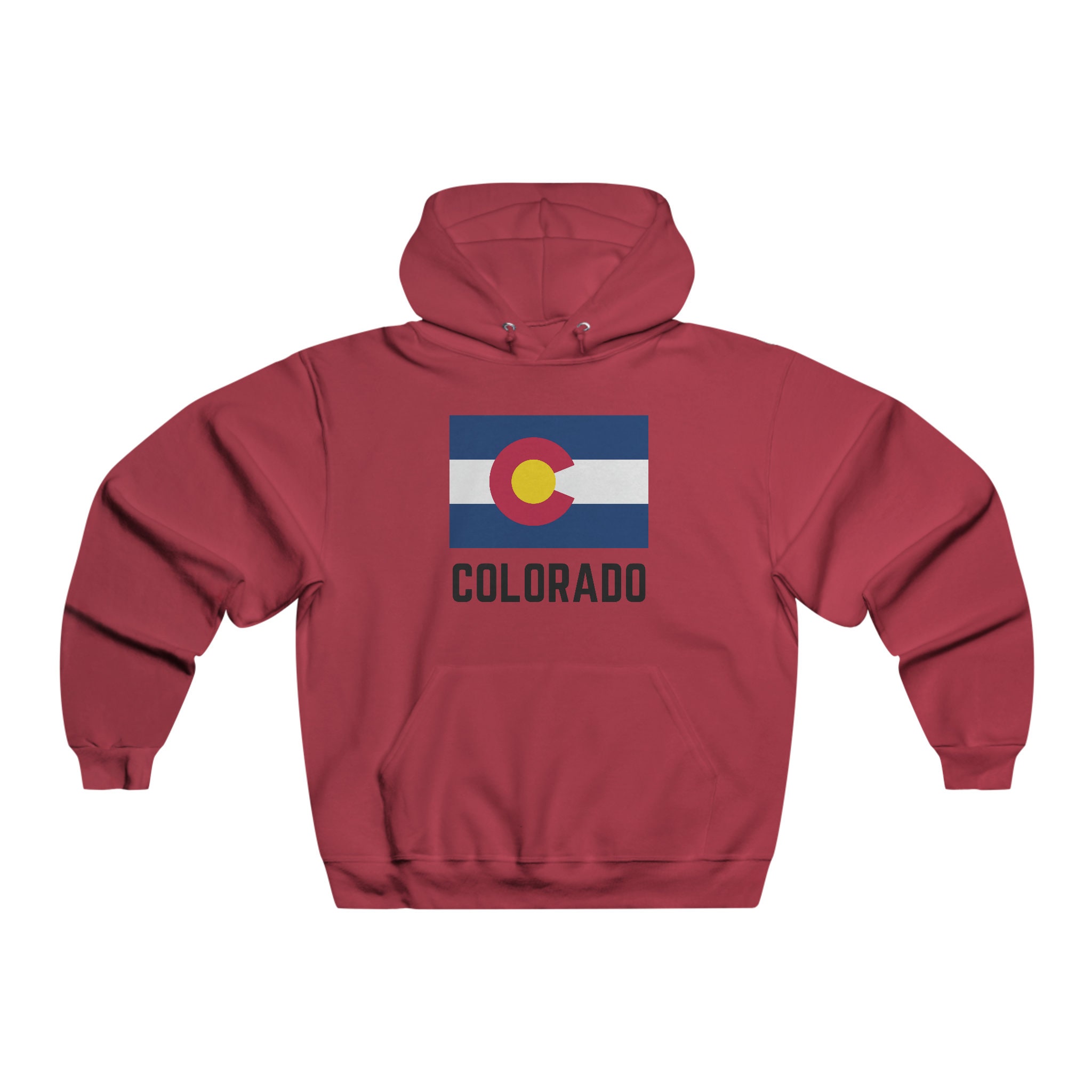 Colorado State Flag - Unisex Hooded Sweatshirt - Gift for Men, Women ...