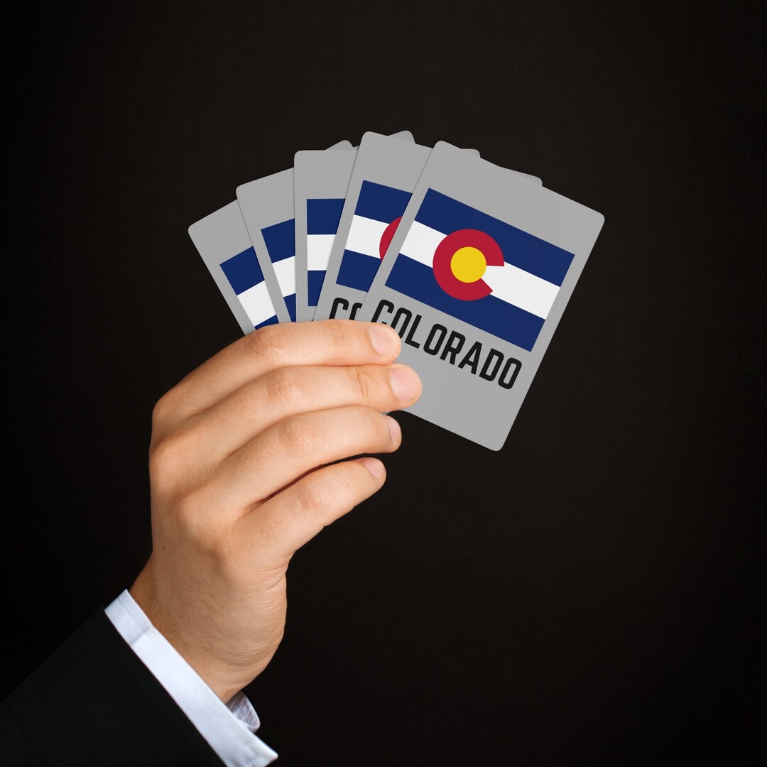 Colorado State Flag - Poker Cards, Playing Cards, Deck of Cards, Game ...