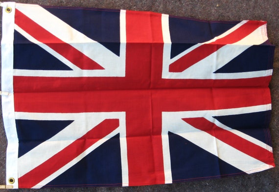 United Kingdom Union Flag 2x3 Cotton Made in the USA | Etsy