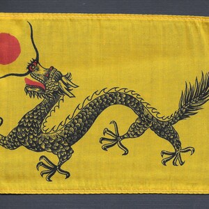 Flag-imperial China National Flag and Ensign 1890s to 1912 - Etsy