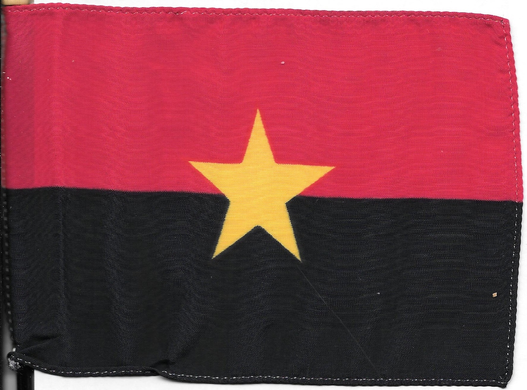 Angola – MPLA Flag - Movimento Popular Da Libertação De Angola - 4" X 6 ...