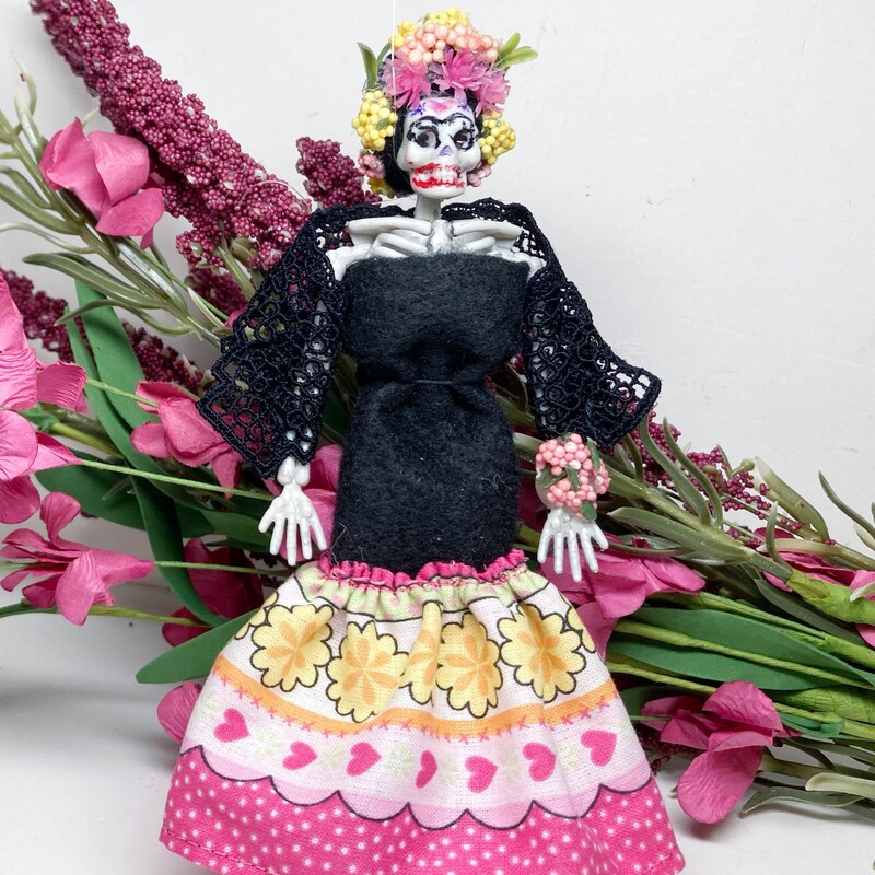 Sugar Skull Doll - Etsy