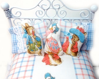 Dollhouse Pillow Peter Rabbit - Etsy