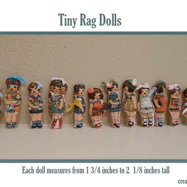 Rag Dolls - Etsy