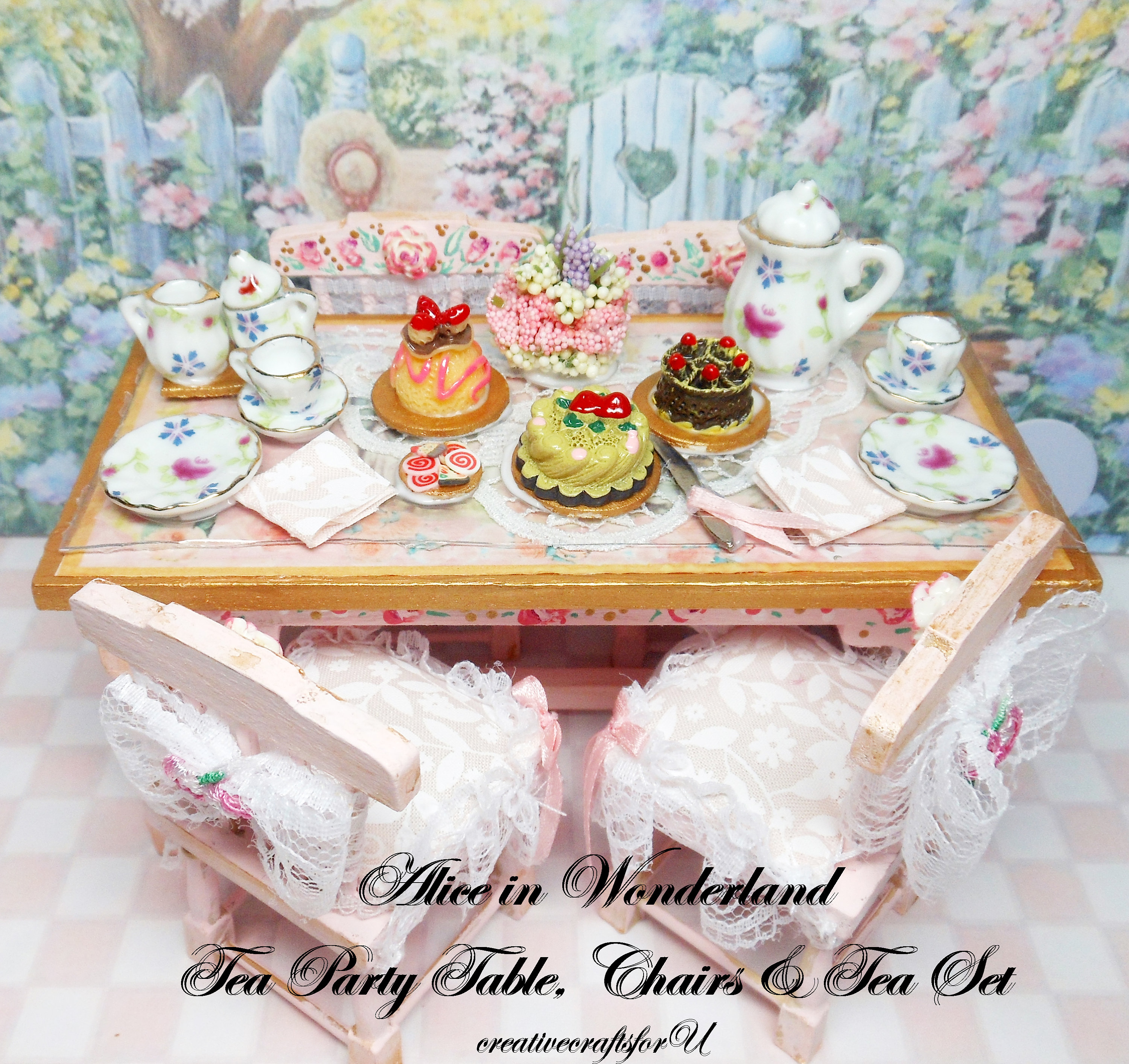 Alice In Wonderland Tea Party Table