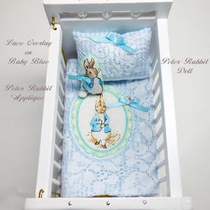 Peter Rabbit Canopy Crib, Dressed Canopy, Beatrix Potter Dollhouse ...