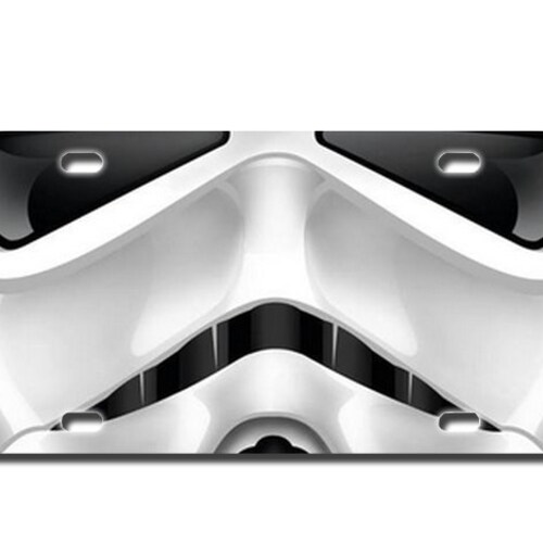 Stormtrooper Yoda Jedi Metal License Plate for Car | Etsy